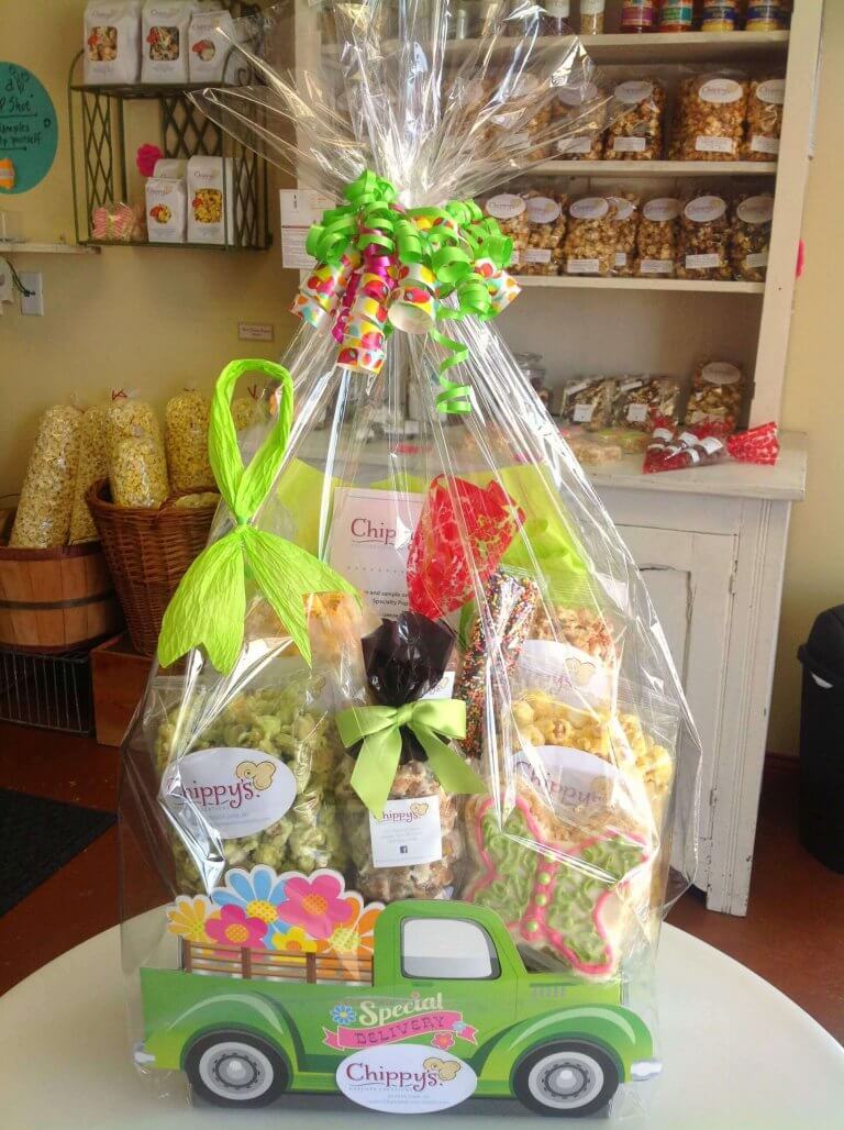 Themed Gift Basket Boxes Make Chippy’s Popcorn POP! - Nashville Wraps Blog